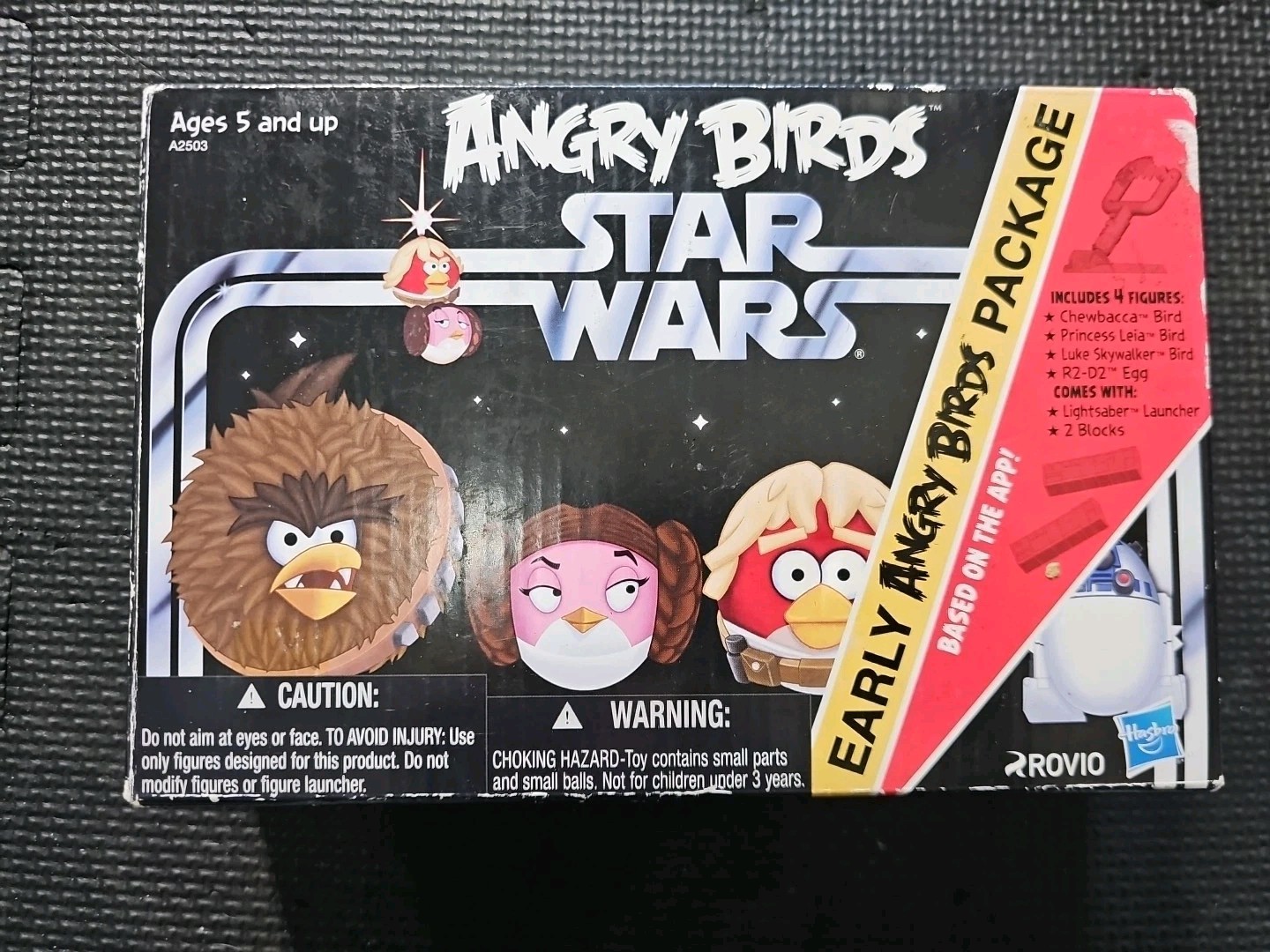 Star Wars Angry Birds Early Bird Certificate Package Luke, Leia, R2D2 ...