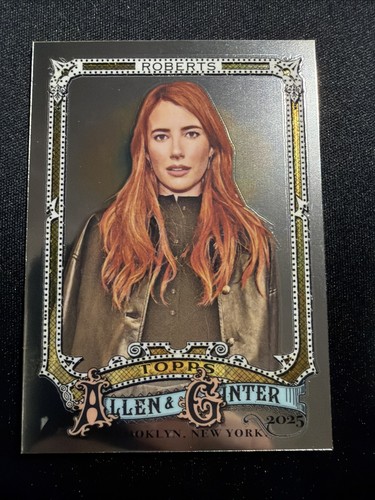 Emma Roberts #286 Actor Celebrity 2025 Topps Allen & Ginter Chrome ...