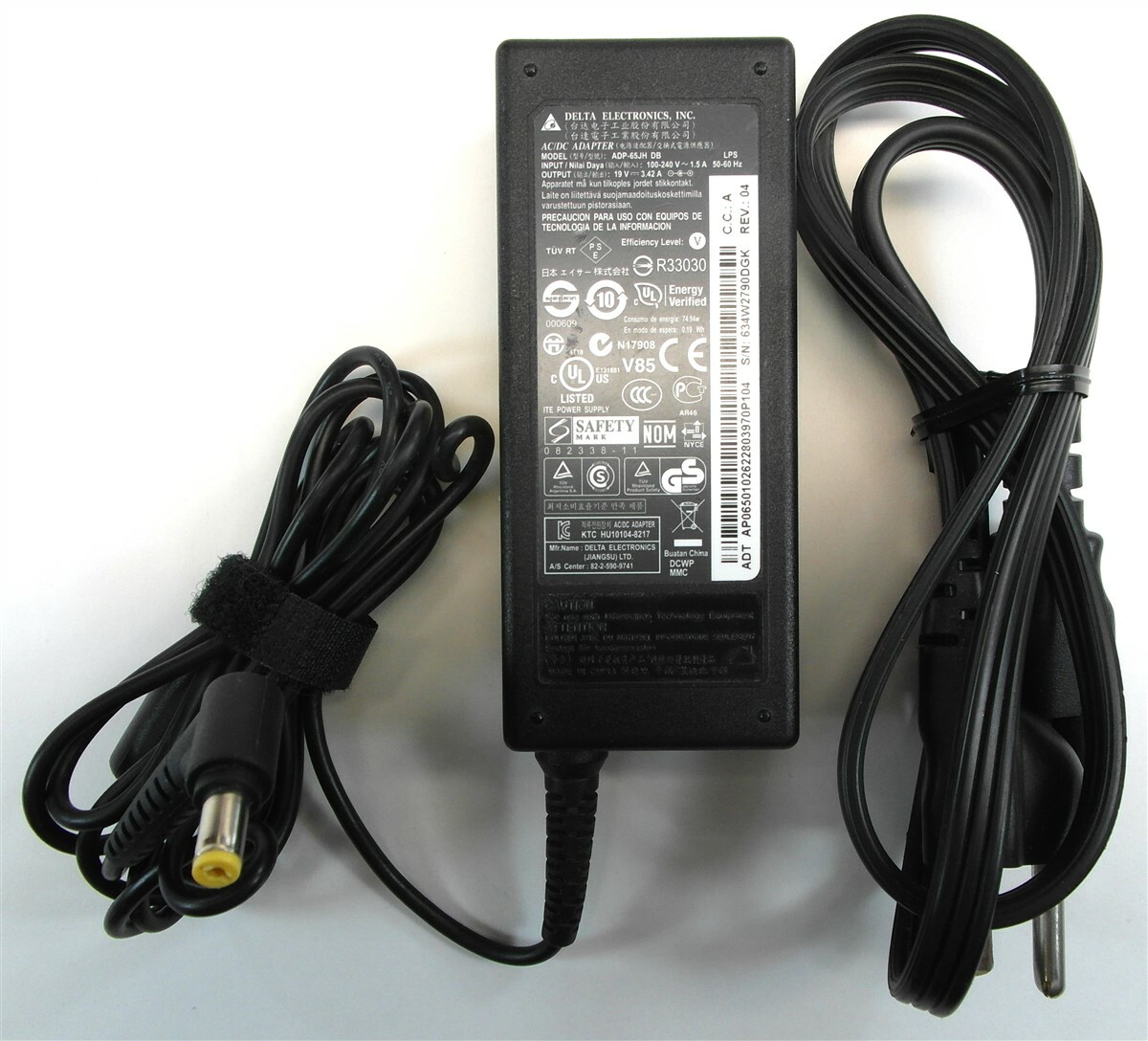 Delta for Acer Laptop Charger Adapter Power Supply ADP-65JH DB 19V 3 ...