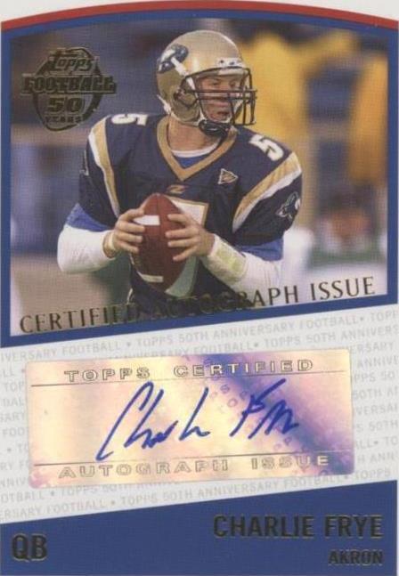 2005 Topps - Autographs Charlie Frye #T-CF (AU, RC) for sale online | eBay