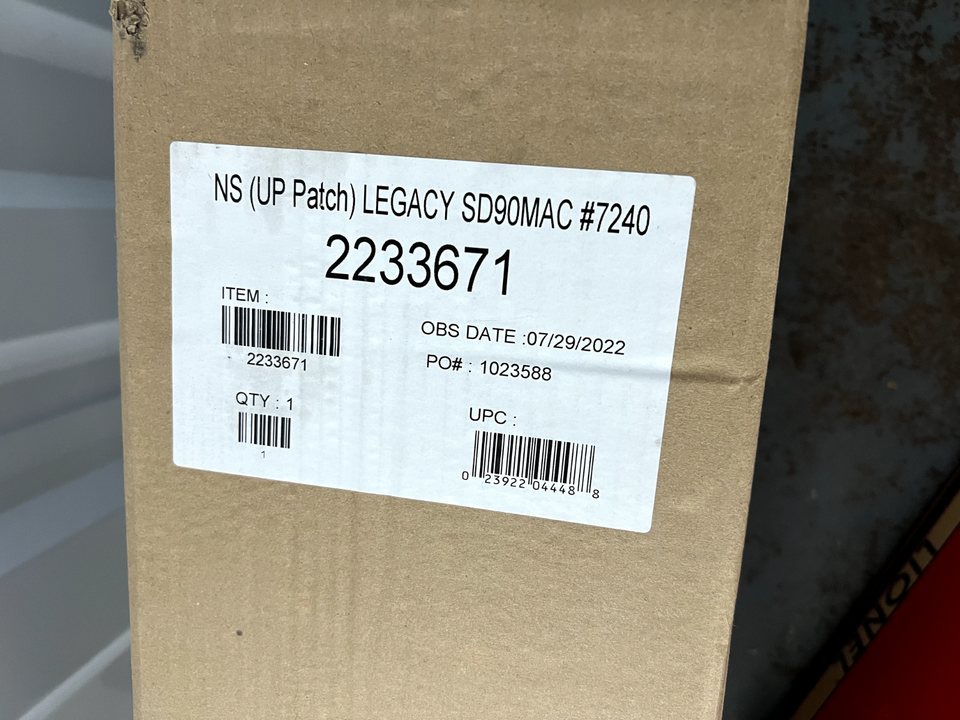 LIONEL NS (UP PATCH) LEGACY SD90MAC DIESEL LOCOMOTIVE #7240 O GAUGE 2233671 NEW | eBay