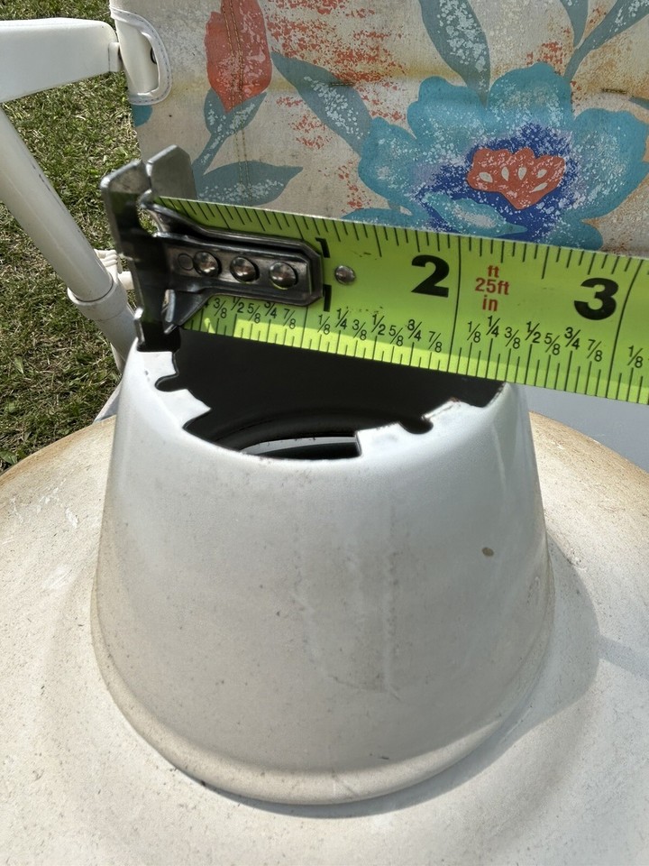 VTG pair Appleton 14"White Porcelain Barn industrial Light fixtures ...