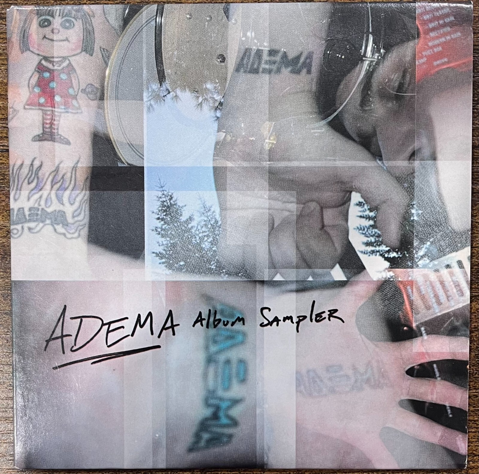 Adema Album Sampler 2trk Promo CD 2001 Arista cardsleeve 99.1 DC WHFS ...