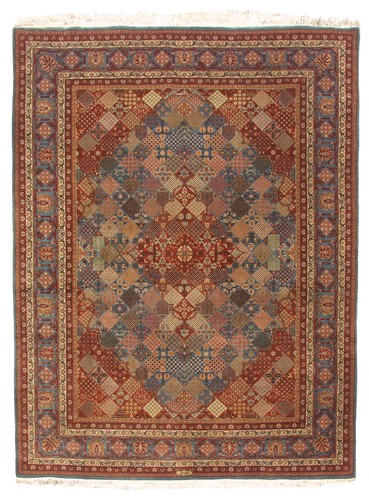 RRA 10x13 Rug Joshegan Design Blue Rust Carpet 45815 | eBay