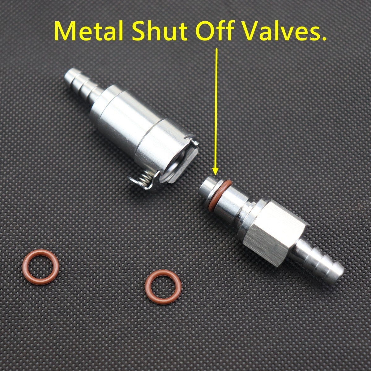 1/4" Gas Tank Fuel Line Hose Quick Release Connect Disconnect Coupling ...