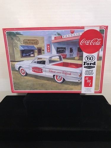 AMT 1189M-12 COCA-COLA ‘60 FORD RANCHERO MODEL KIT-NIB-1/25 SCALE ...