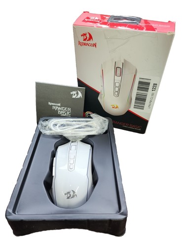Redragon Ranger Basic White RGB Wired Computer Gaming Mouse M910-W, White | eBay