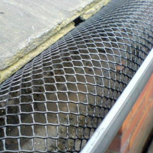 Mesh Gutter guard Wire Net Cover Drain Leaf Debris Clog Protection ...
