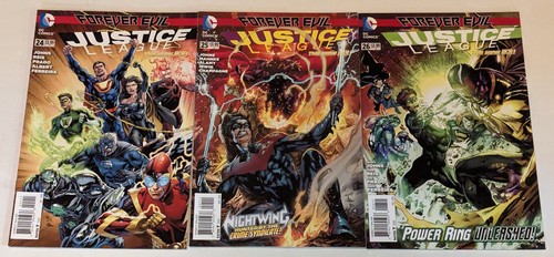 Justice League 24 25 26 DC Comics Forever Evil Crime Syndicate Batman ...
