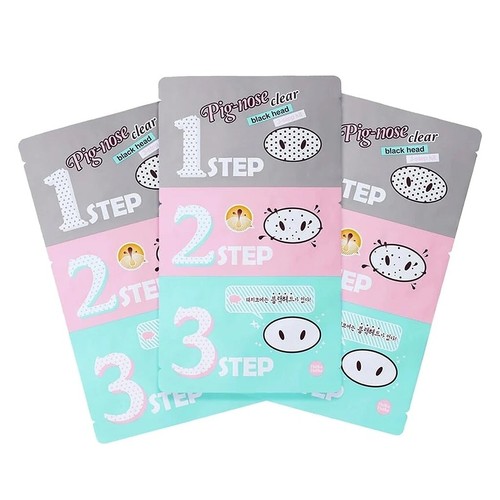 Holika Holika Pig Nose Clear Black Head 3-Step Kit 7g * 3pcs ...