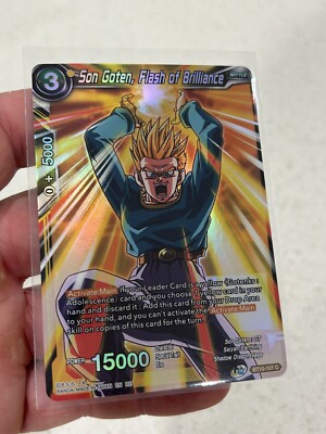 Dragon Ball TCG BT10-101 C Foil Son Goten, Flash Of Brilliance | eBay