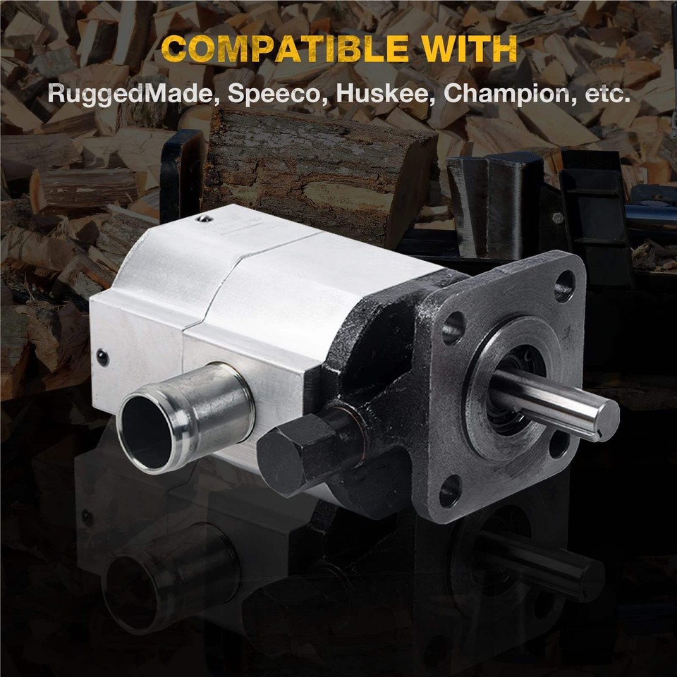 16 GPM Hydraulic Wood Log Splitter Pump 2 Stage Hydraulic Gear Pump | eBay