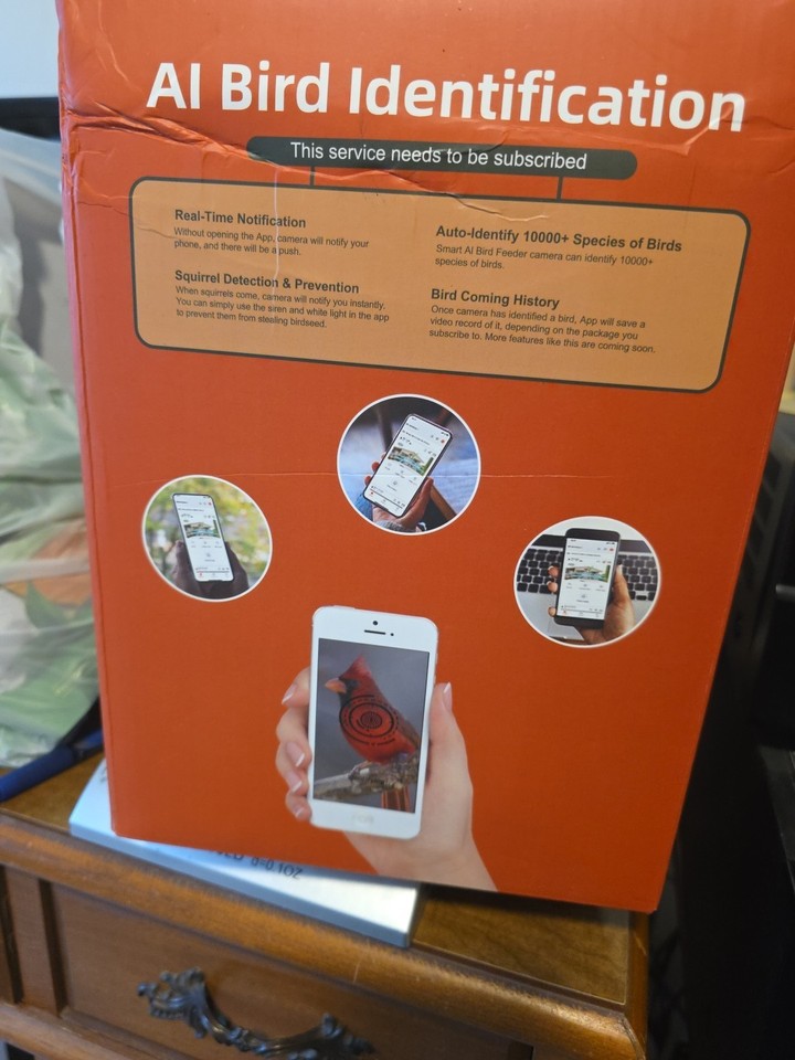 Berdz Bird Feeder Camera A1 Bird Identification Audio,video | eBay