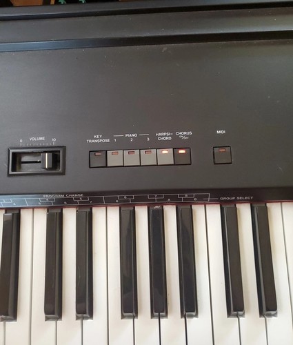 '80s Roland Ep50 Semi-Weighted Electric Keyboard, Non-Adjustable Volume ...