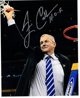 Jim Calhoun Authentic Signed 8x10 Photo Autographed, UConn Huskies ...