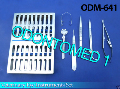 Standard Veterinary Eye Set Surgical Veterinary Instruments,ODM-641 | eBay