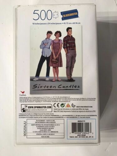 Sixteen Candles 500-Piece Puzzle in Retro VHS Case Blockbuster | eBay
