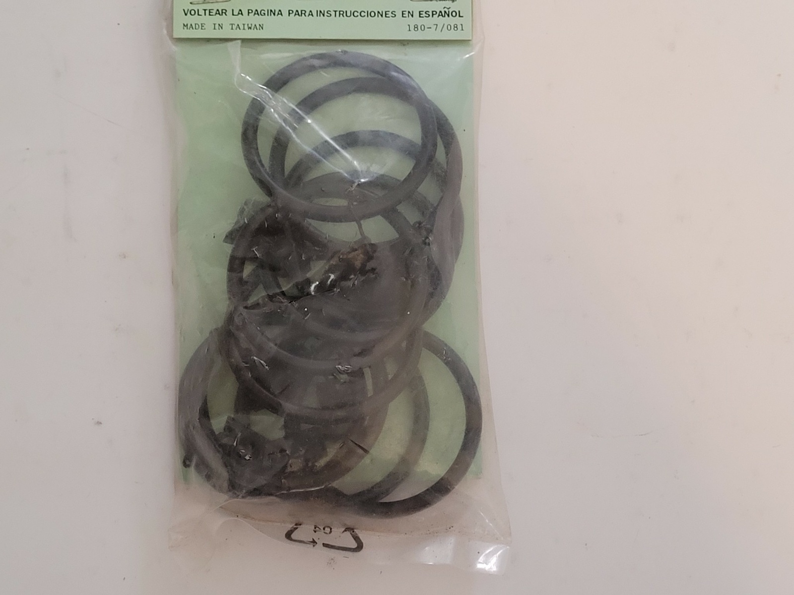 2" Snap On Ring For EZ Curtain Rod 10 Pieces | eBay