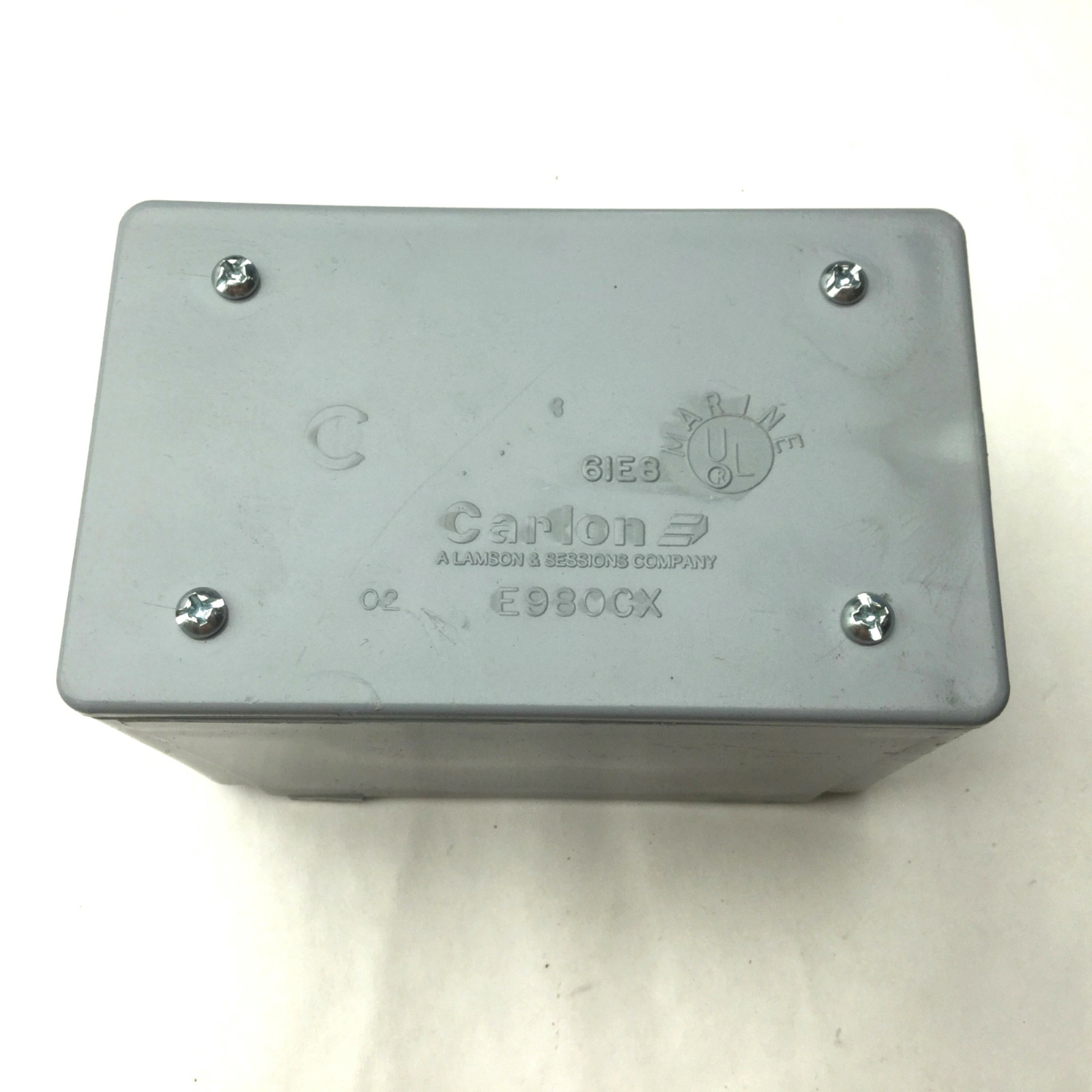 Carlon E980CX Lid With E9901 Enclosure 4"x2.5"x2.5", Has Holes | eBay