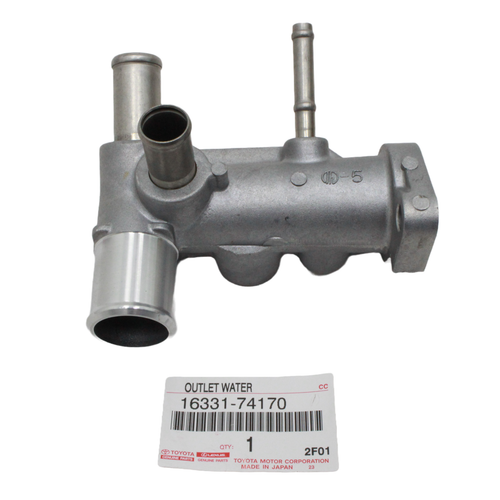 Toyota RAV4 Camry Celica OEM Genuine Radiator Water Outlet Pipe 16331 ...