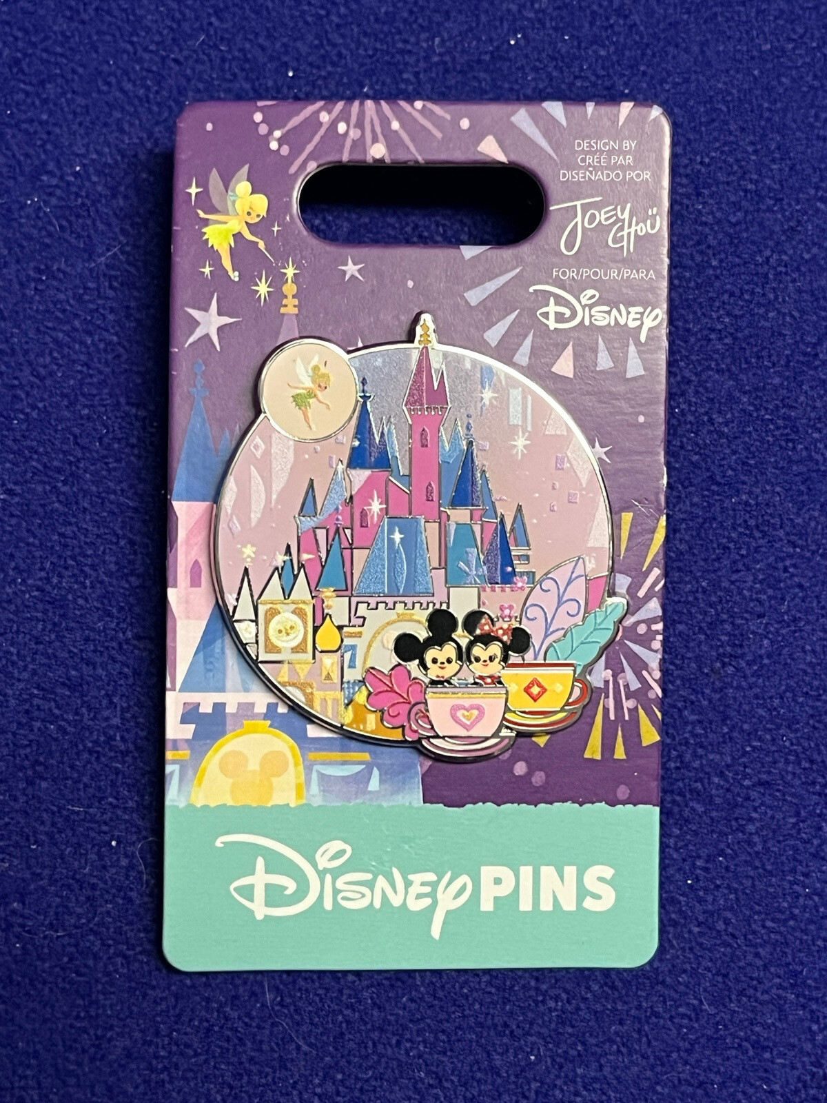 2023 Disney Parks Joey Chou Castle Magic Kingdom Tinker Bell Small ...