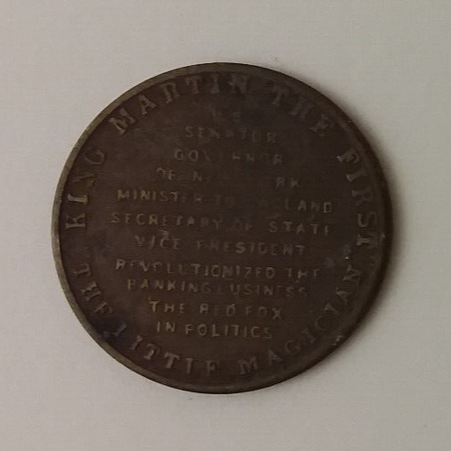 Martin Van Buren 8th President Coin Medal Token 25mm | eBay