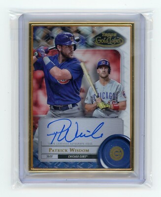 Patrick Wisdom 2022 Topps Gold Label Autograph | eBay