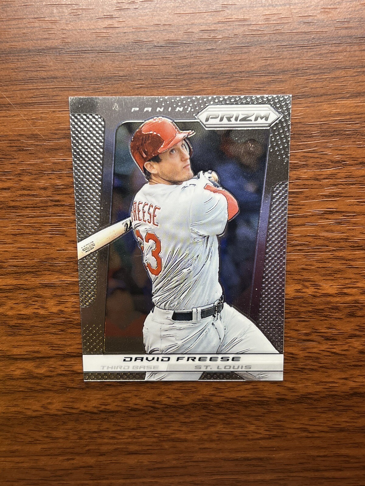 2013 Prizm David Freese #8 St. Louis Cardinals Panini Baseball | eBay