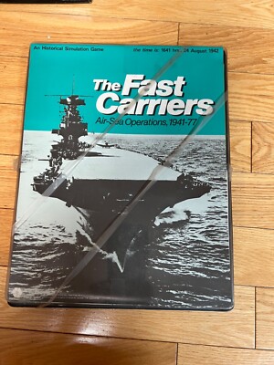 Fast Carriers, SPI Tray Game, 1975 | eBay