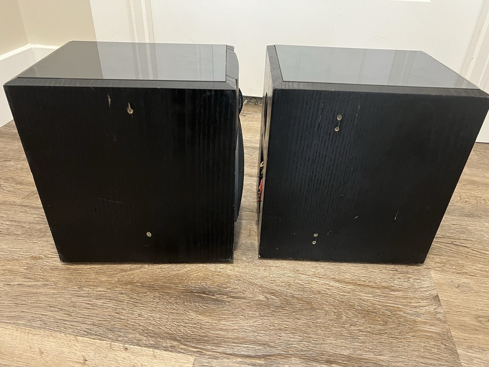 Boston Acoustics VR-M50 Black Bookshelf Speakers - Monitor - Home ...
