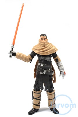 Star Wars 3.75" Legacy Force Unleashed Raxus Prime Galen Marek Loose ...