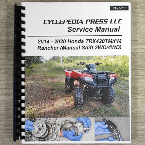 Honda Rancher TRX420 TRX 420 TRX420FM TRX420TM Quad ATV SERVICE ...
