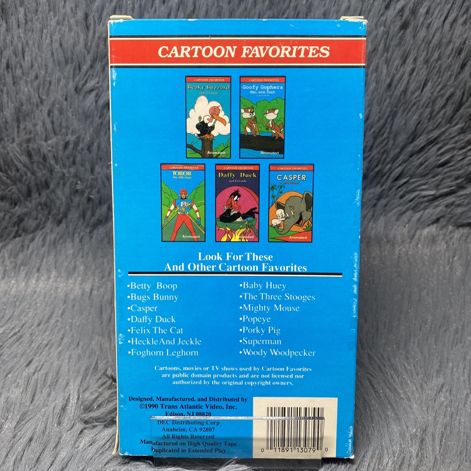 Goofy Gophers Cartoon Classics Mac & Tosh And Friends Animated VHS 1990 ...