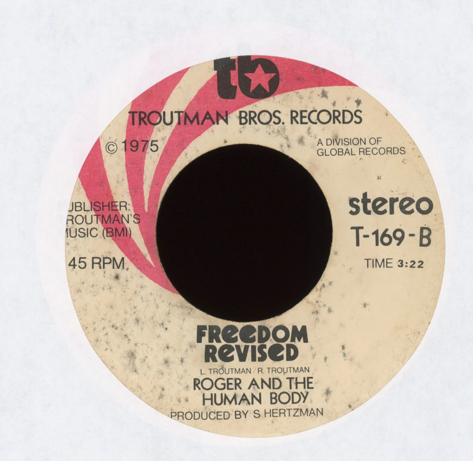 Roger & The Human Body - Freedom on Troutman Bros Funk 45 | eBay