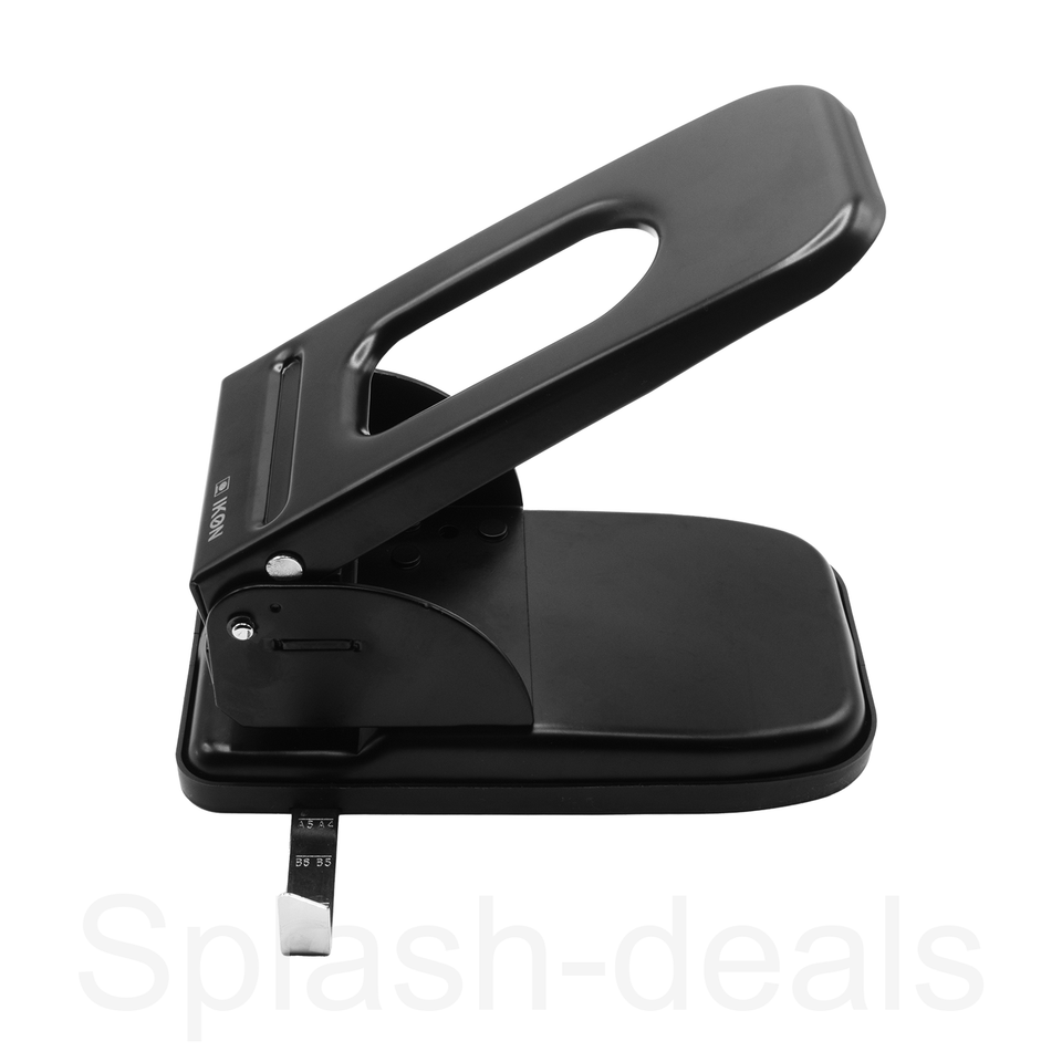 Heavy Duty 60 Sheet Hole Punch - Metal 2 Hole Punch Desk Office ...