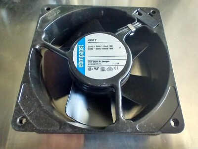 EBM-papst 4650Z 230V 50/60Hz 120mA 19W Electronic Component Fan | eBay