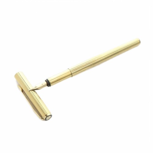 Montblanc Fountain Pen Writing Logo Unconfirmed Gold Color Gy11 /Mq ...