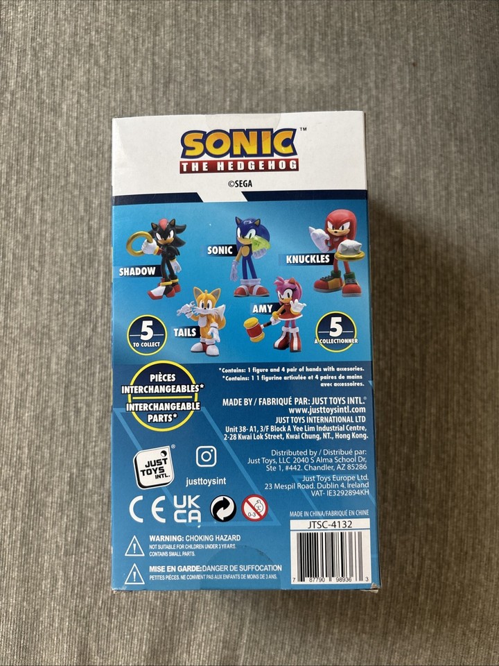 NEW Sealed Knuckles the Echidna Buildable Action Figure Just Toys Intl ...