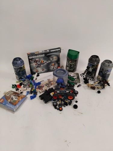 Job Lot of LEGO Mixed Sets with Parts Figures & Ninjago Manuals ...
