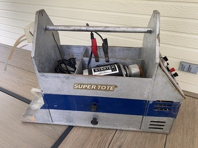Vintage SuperTote RC Airplane Field Box w/Royal Starter +FAST SHIPPING ...