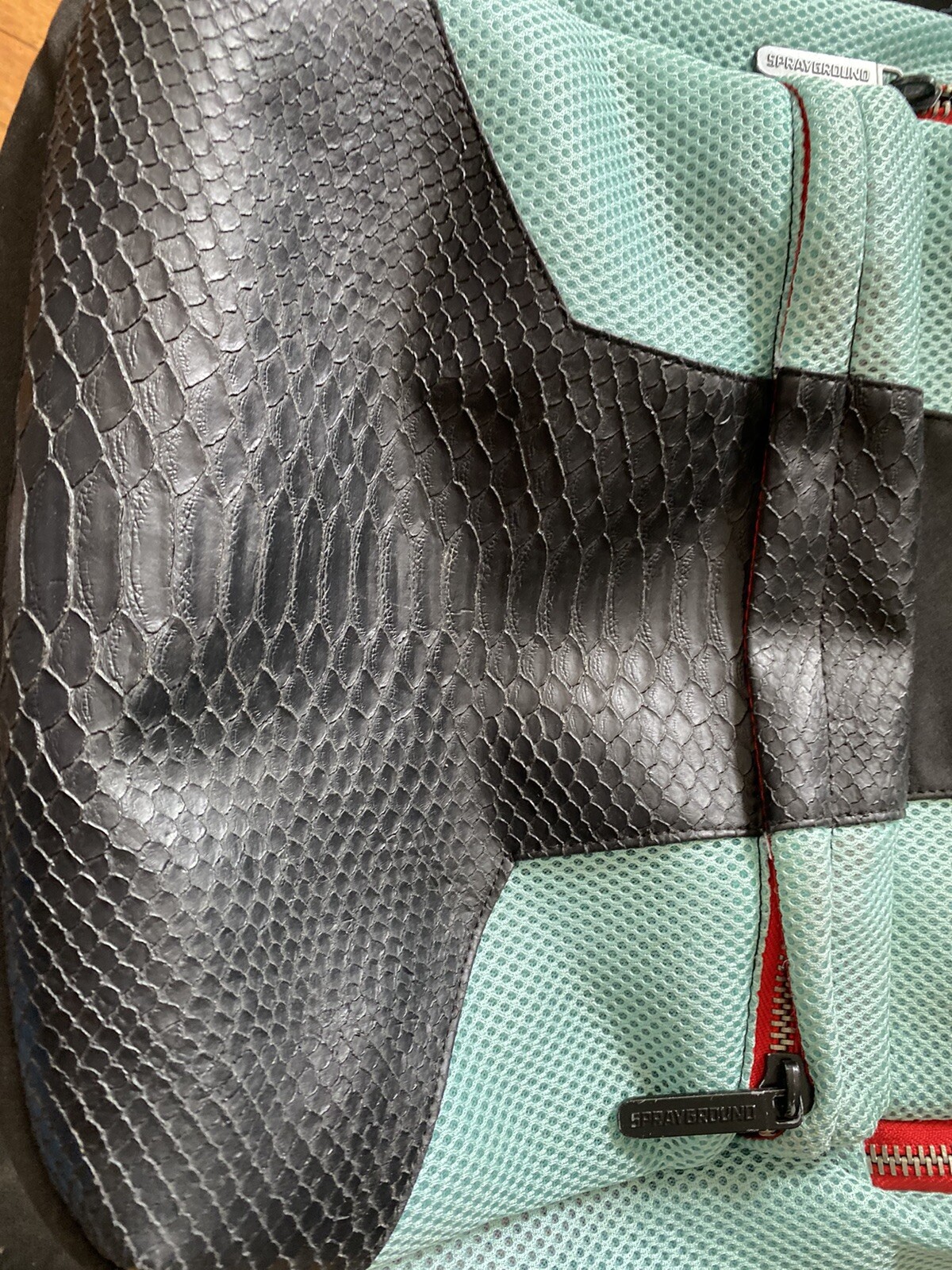 sprayground backpack limited edition With Croc Style … - Gem