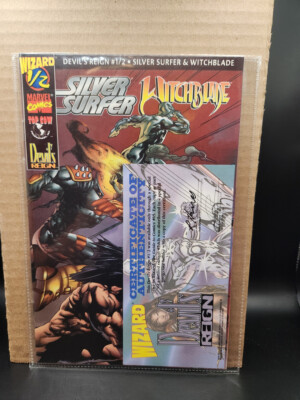 Devil's Reign #1/2 Silver Surfer & Witchblade Wizard 1997 combined ...