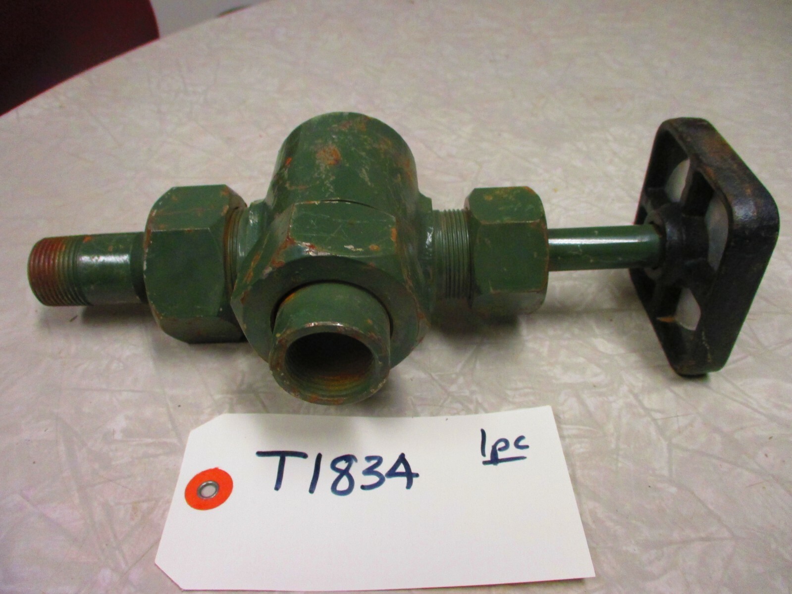 MALLARD 3510-4 Liquid Level Gauge Valve | 3/4 MNPT x 3/4 FNPT X 1/2 ...