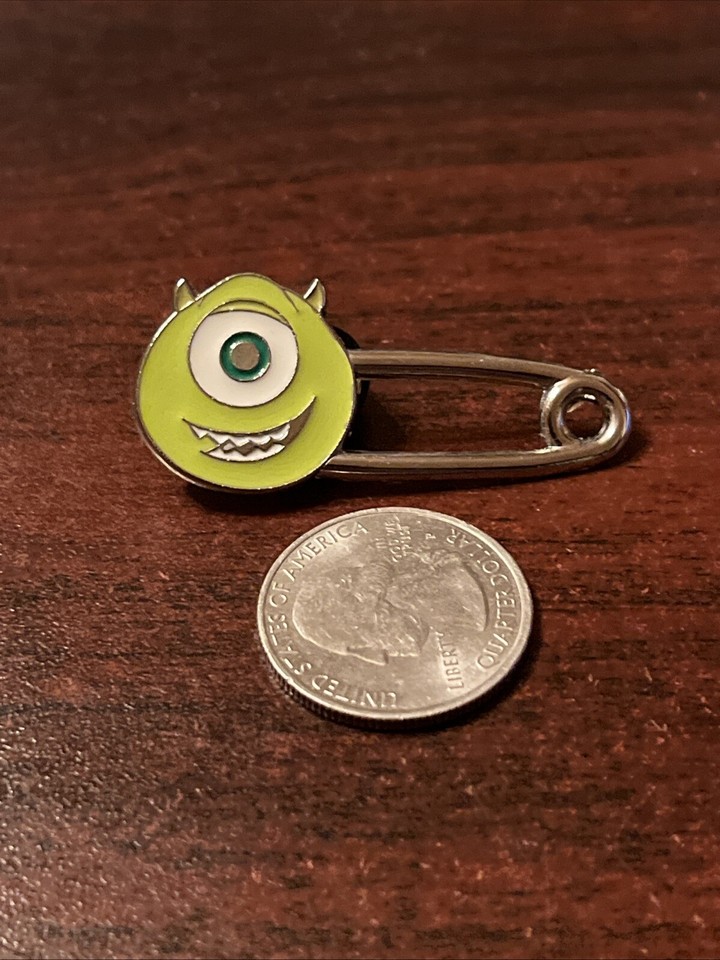Disney Mike Wazowski Safety Pin Trading Pin | eBay
