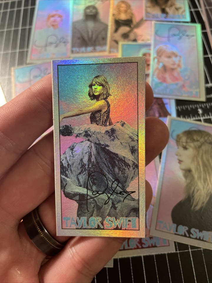 15 Taylor Swift Downtown Custom Cigarette Refractor Cards | eBay