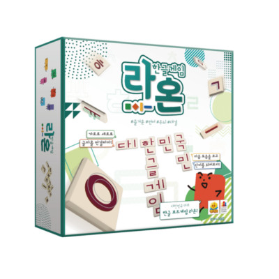Korea Board Games Raon Korean Word Hangul Game Fun Word Challenge Kids ...