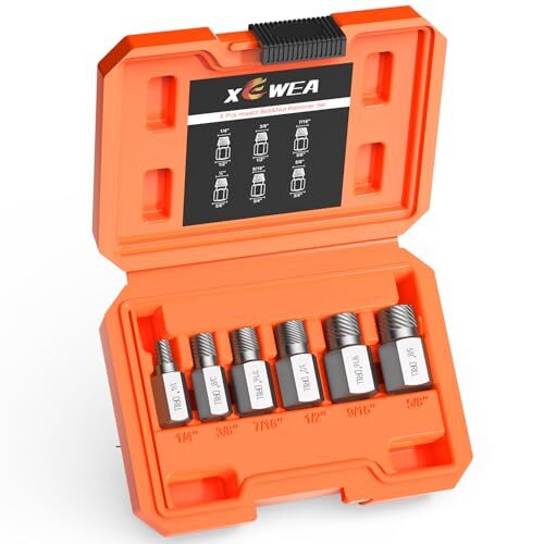 Screw Extractor Remover Set Hex Head Multi-Spline Easy Out Bolt ...