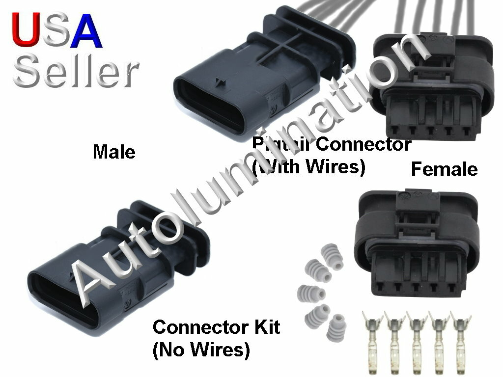 Connector Replaces Mercedes Benz VW BMW Mini Cooper 5 Pin HIRSCHMANN | eBay