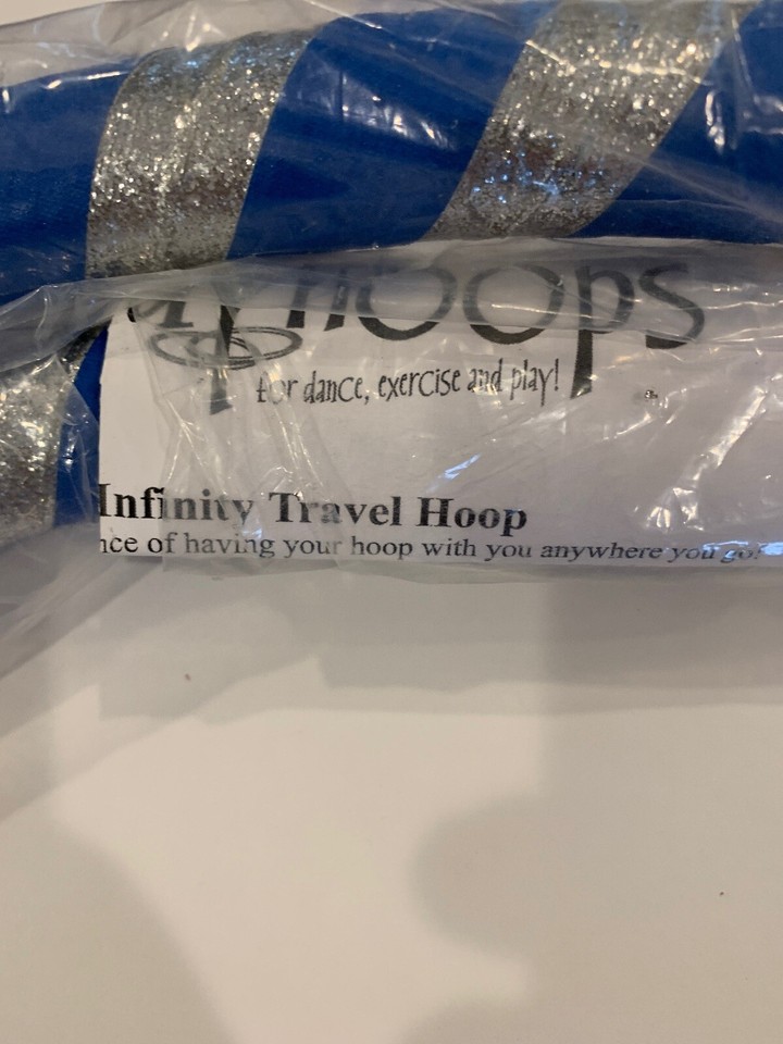 NEW Infinity Collapsible Weighted Exercise Travel Hoop by BodyHoops ...