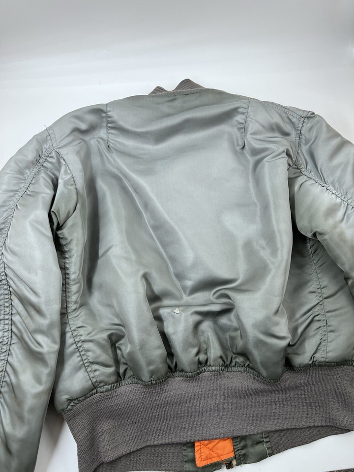 Vietnam War USAF Alpha Industries MA-1 Flying Jacket 1960s | eBay